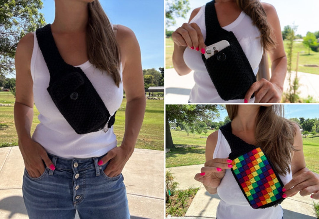 Cross-body Fanny Pack *** CROCHET PATTERN *** - Etsy