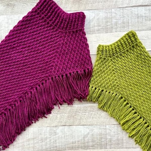 Easy Crochet Dog Poncho Pattern: XXS-2XL (PDF Pattern) - Etsy