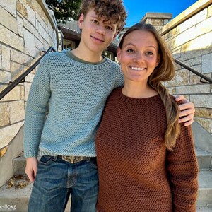Alex Sweater Crochet Pattern: Unisex Design, Sizes XS-5XL - Etsy