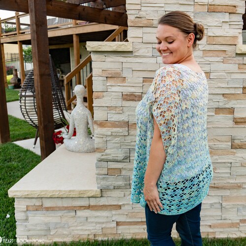 Track Stitch Tunic CROCHET PATTERN - Etsy