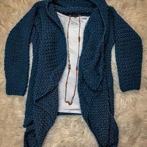 The Elizabeth Cardigan ***CROCHET PATTERN*** - Etsy