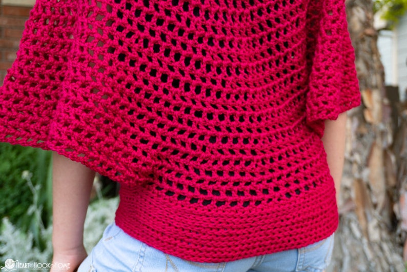 Kids Crochet Flowy Top PATTERN - Etsy