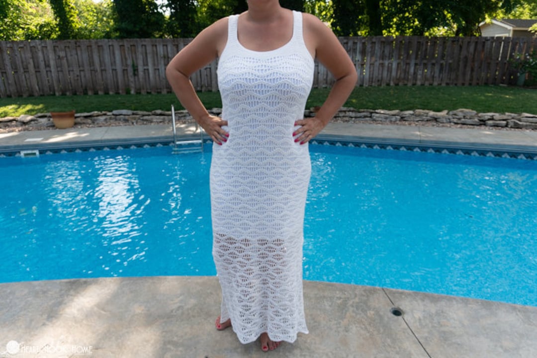 Beach Waves Dress/tank Top/coverup ***CROCHET PATTERN*** - Etsy