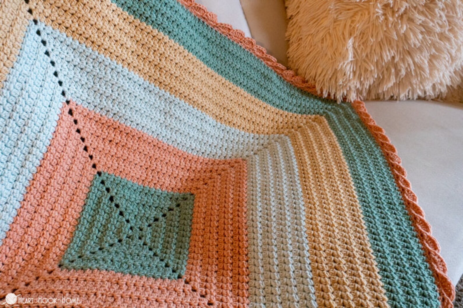 Pique-a-boo Baby Blanket ***CROCHET PATTERN*** - Etsy