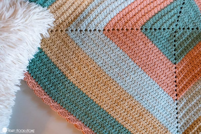 Pique-a-boo Baby Blanket ***CROCHET PATTERN*** - Etsy