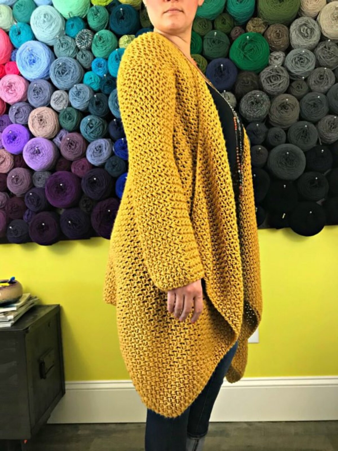 The Elizabeth Cardigan ***CROCHET PATTERN*** - Etsy