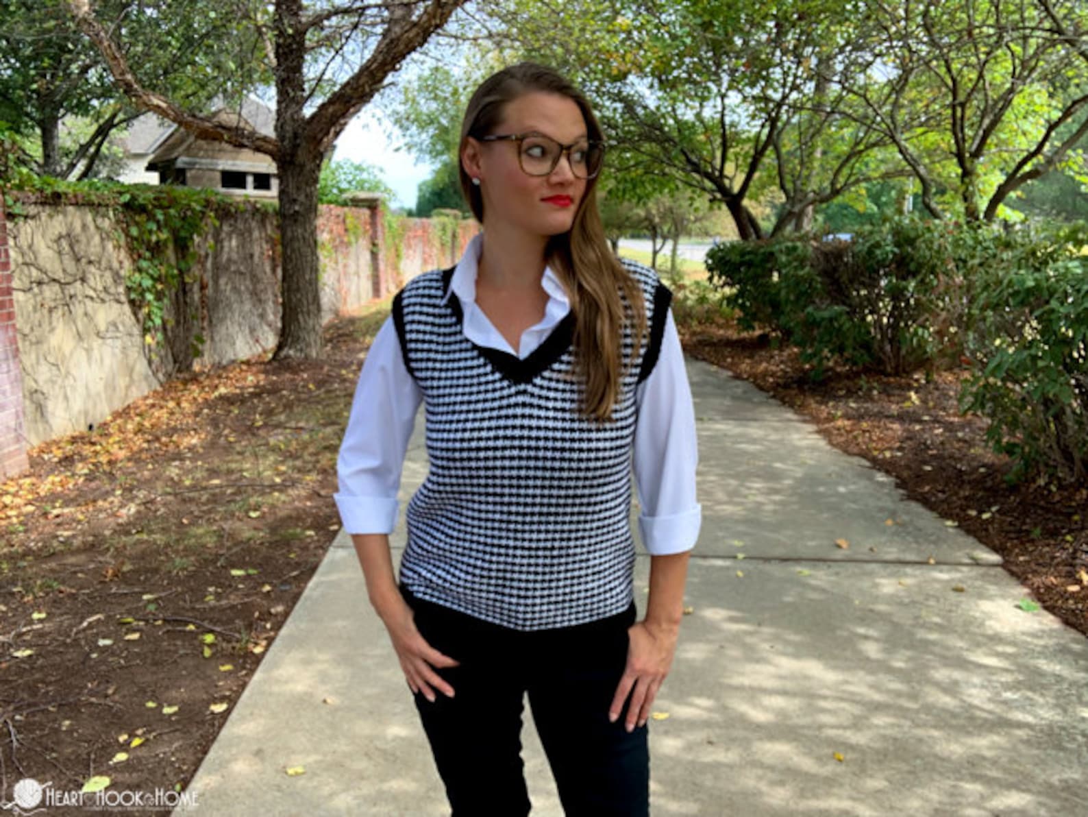Houndstooth Vest *** CROCHET PATTERN *** - Etsy