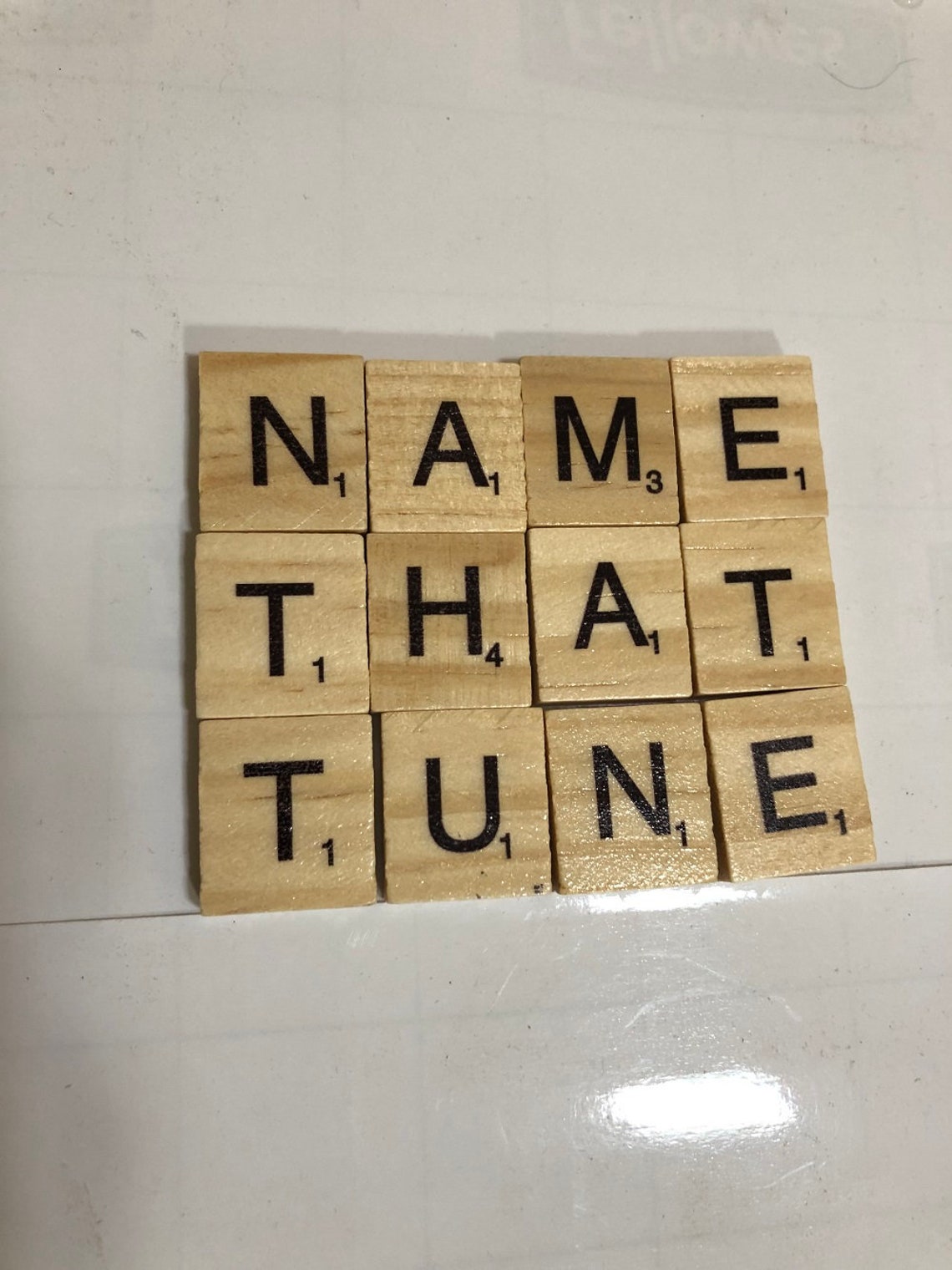 Wood Scrabble Tile Set 100 Tiles - Etsy