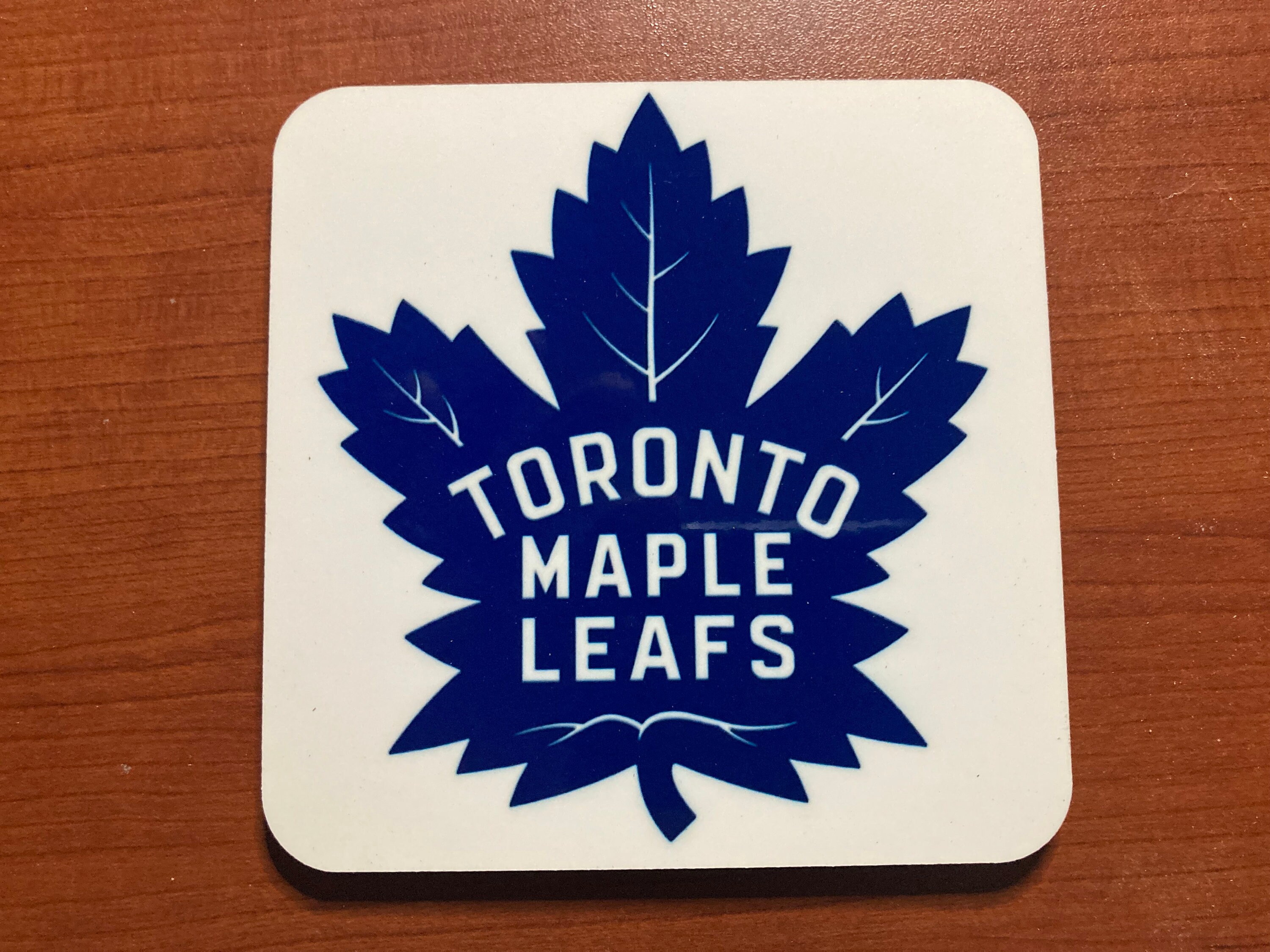 Toronto Maple Leafs Coasters, Set of 2, *** With Border or Without ...