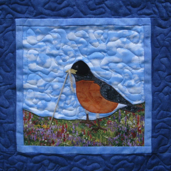 Robin Pattern - Etsy