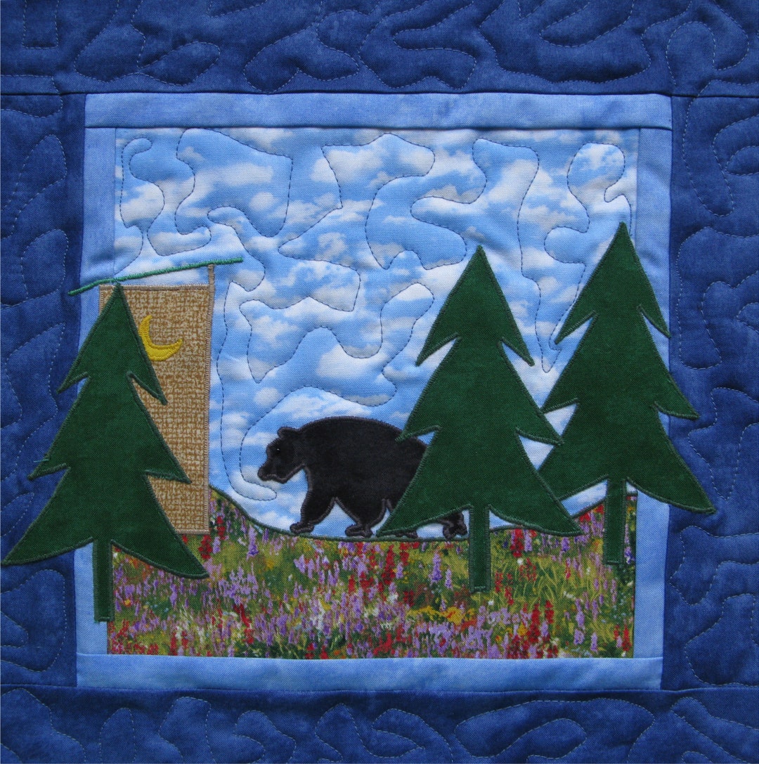 Outhouse Bear Pattern - Etsy
