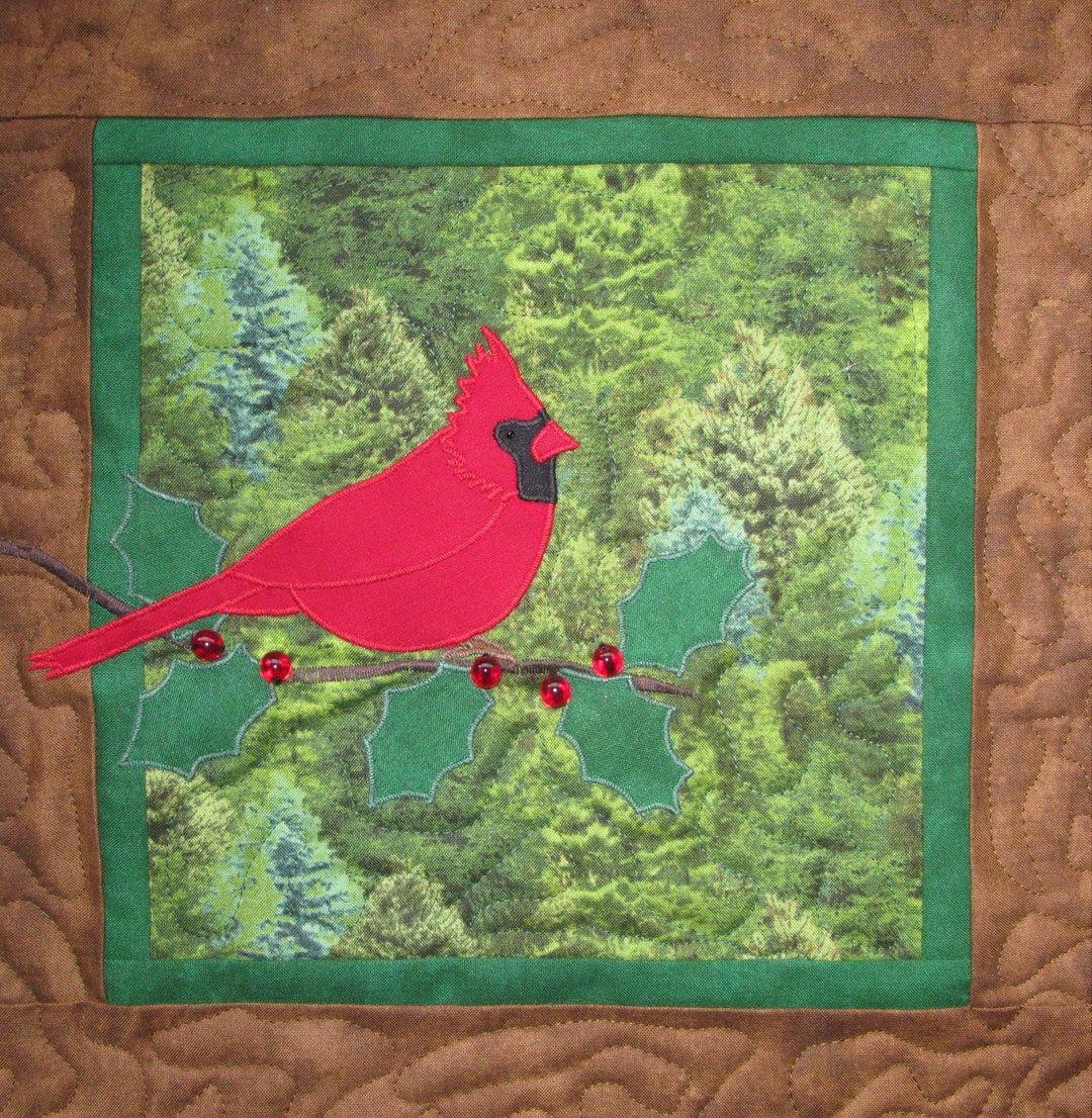 Cardinal Kit 12.5" X 12.5" - Etsy