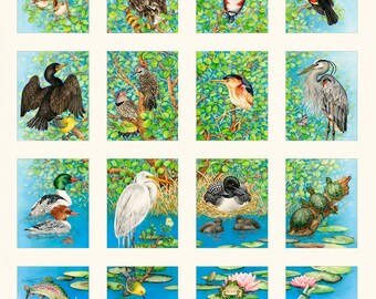 Elizabeth Studio Wildlife Panel - Etsy