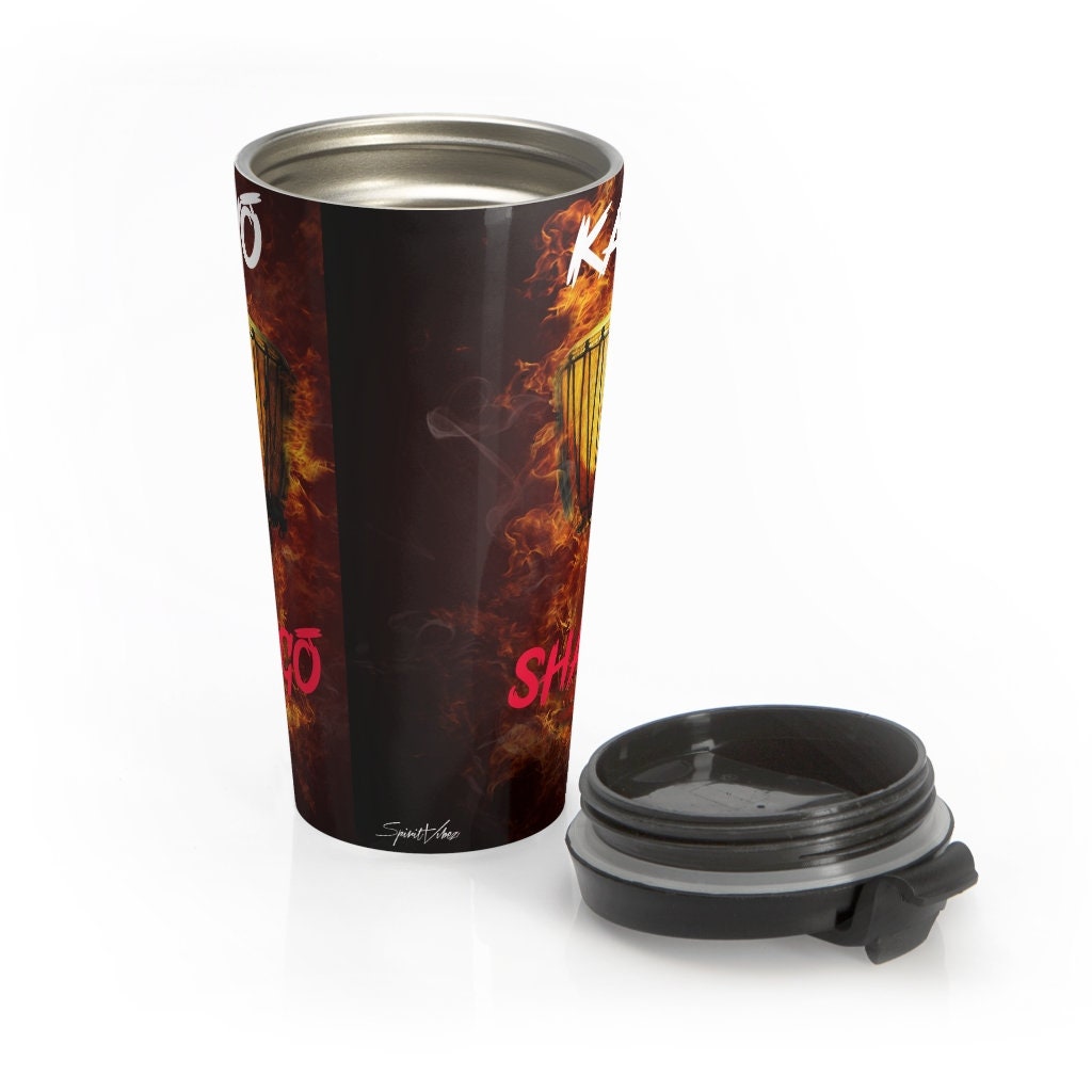 Shango's Drum on Fire Stainless Travel Mug - Etsy