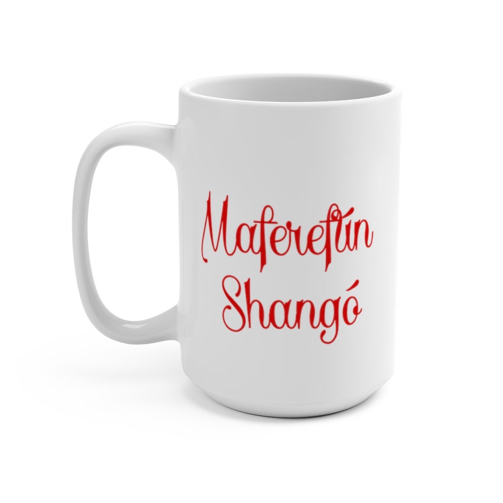 IYAWÓ MFF Shangó Mug 15oz - Etsy