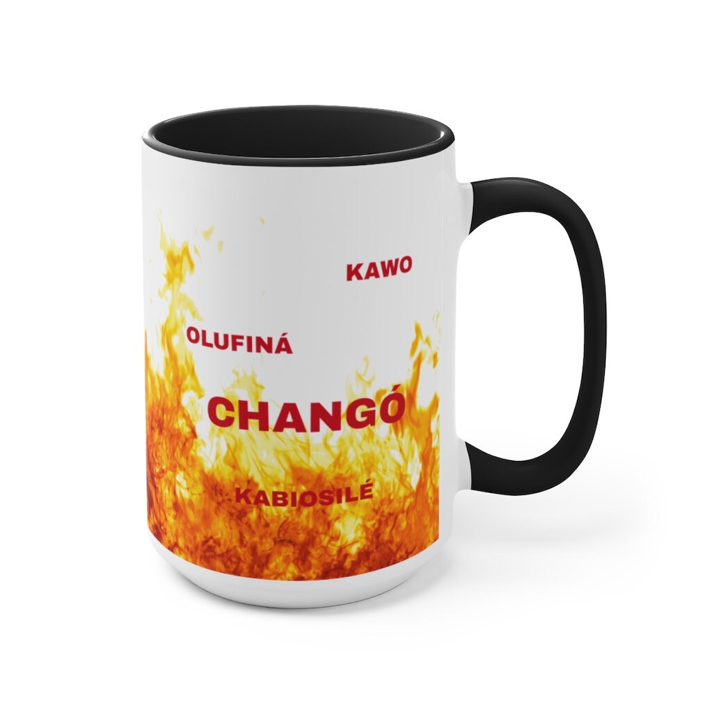 CHANGÓ Blaze Accent Mug - Etsy