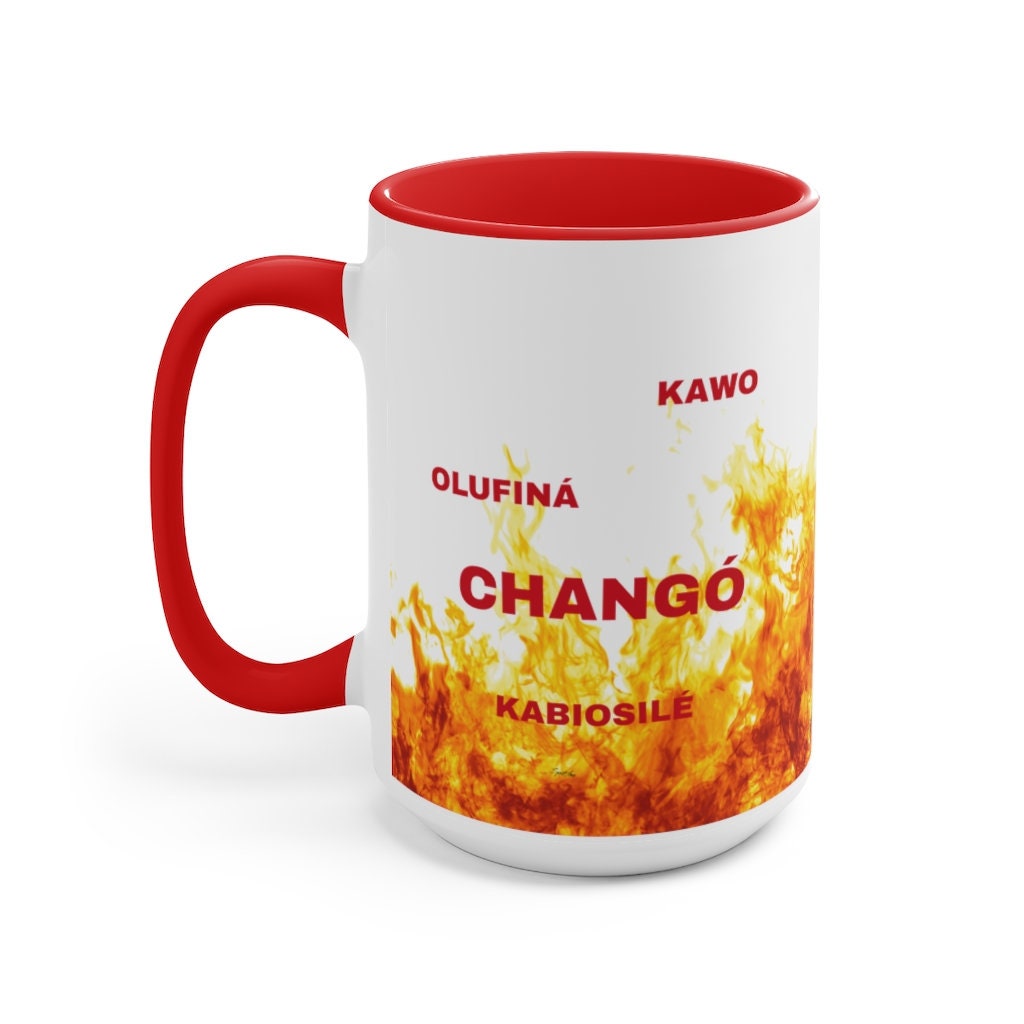 CHANGÓ Blaze Accent Mug - Etsy