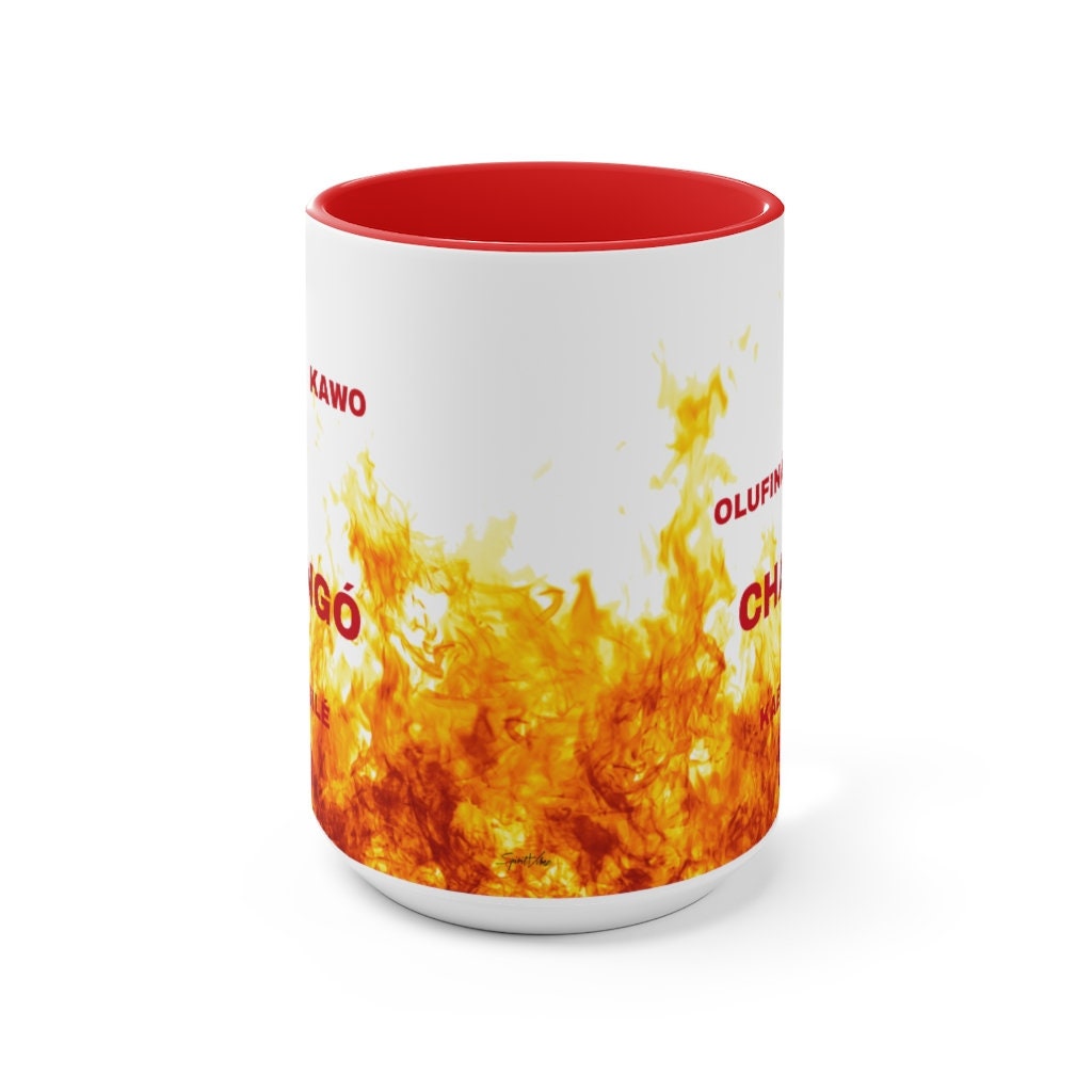 CHANGÓ Blaze Accent Mug - Etsy