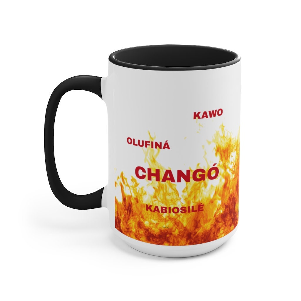 CHANGÓ Blaze Accent Mug - Etsy