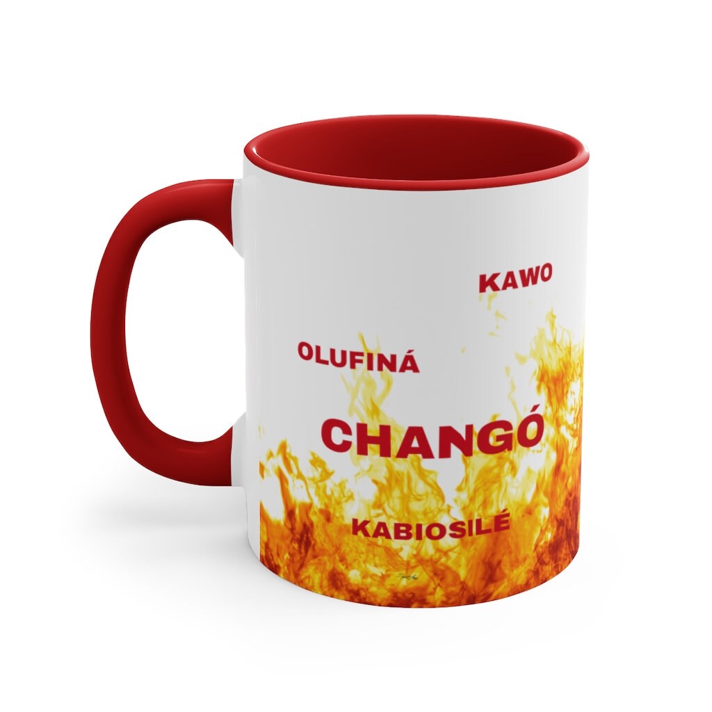 CHANGÓ Blaze Accent Mug - Etsy