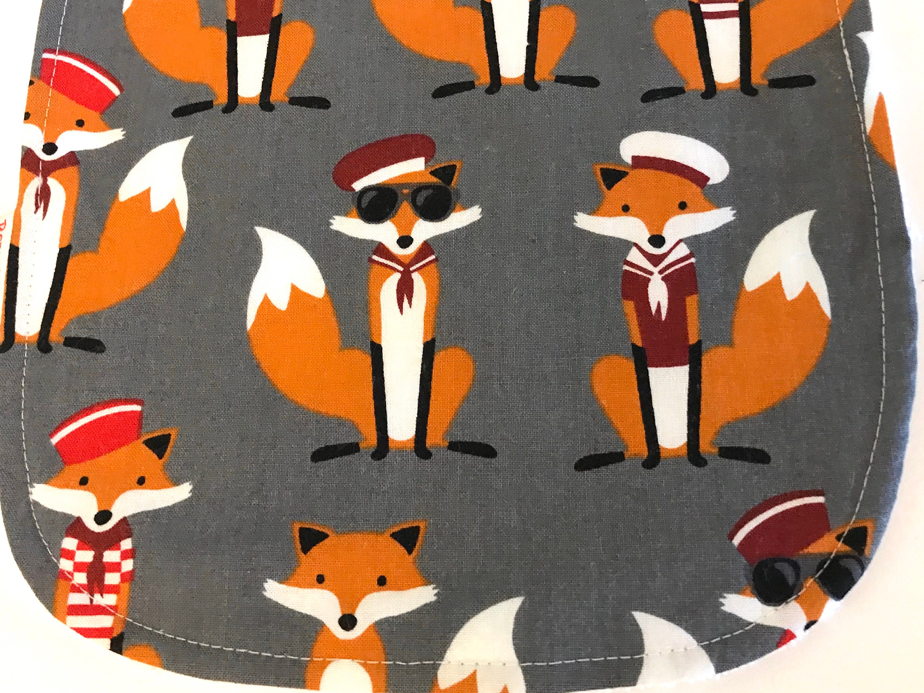 Fox baby Bib Newborn Bibs Bibs for Baby Boys Trendy Baby | Etsy