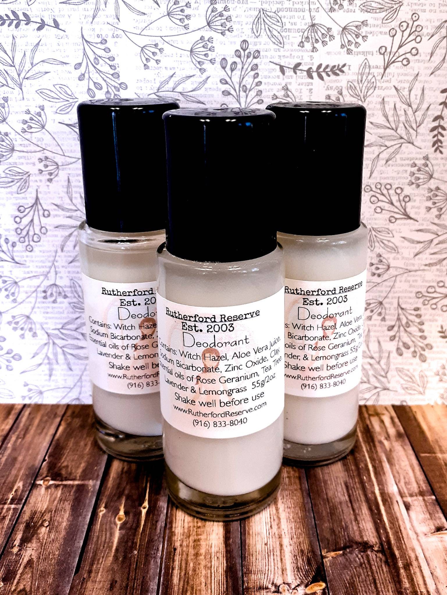 Liquid Roll-on Deodorant in Refillable Glass Bottle - Etsy