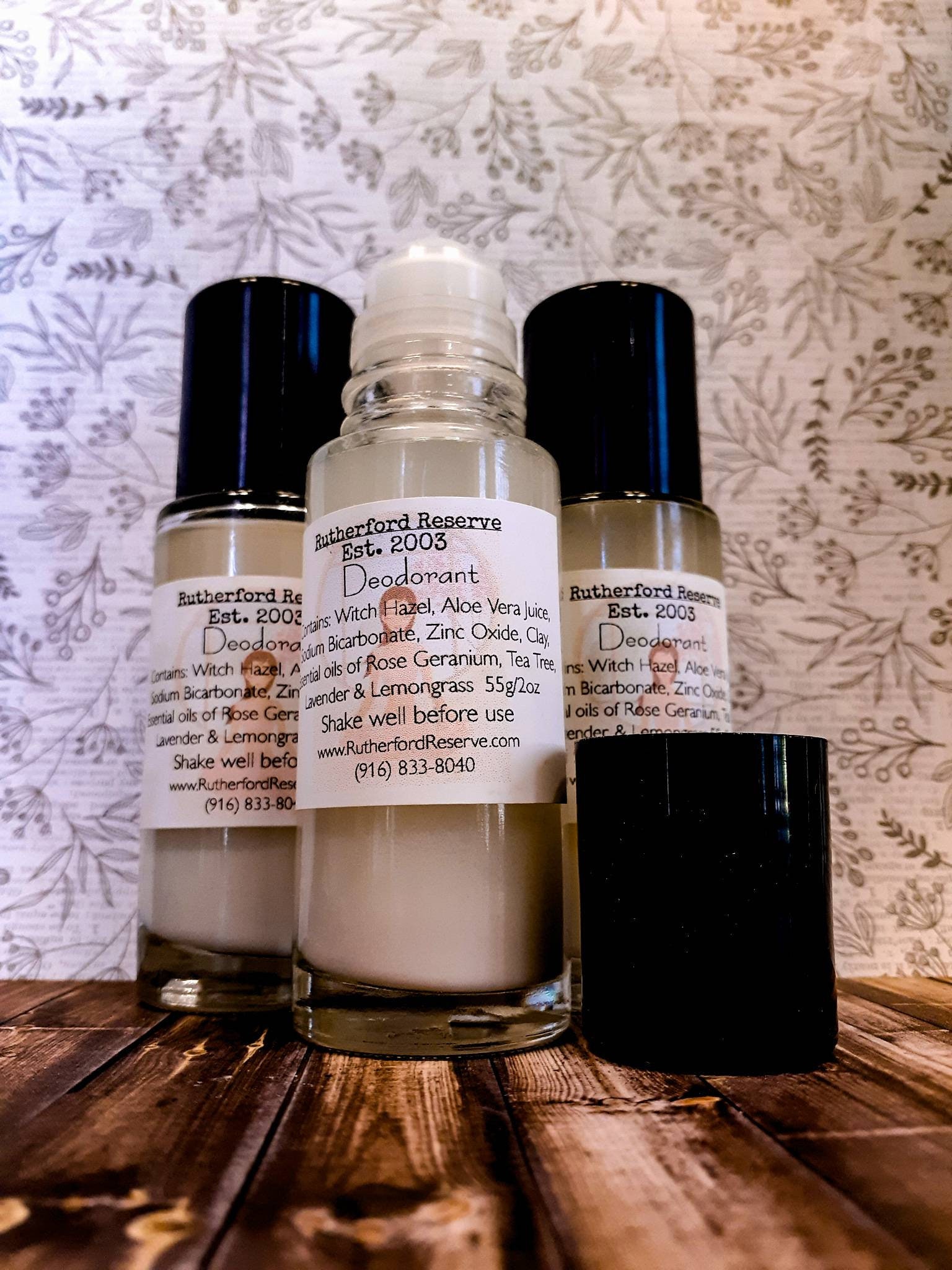 Liquid Roll-on Deodorant in Refillable Glass Bottle - Etsy