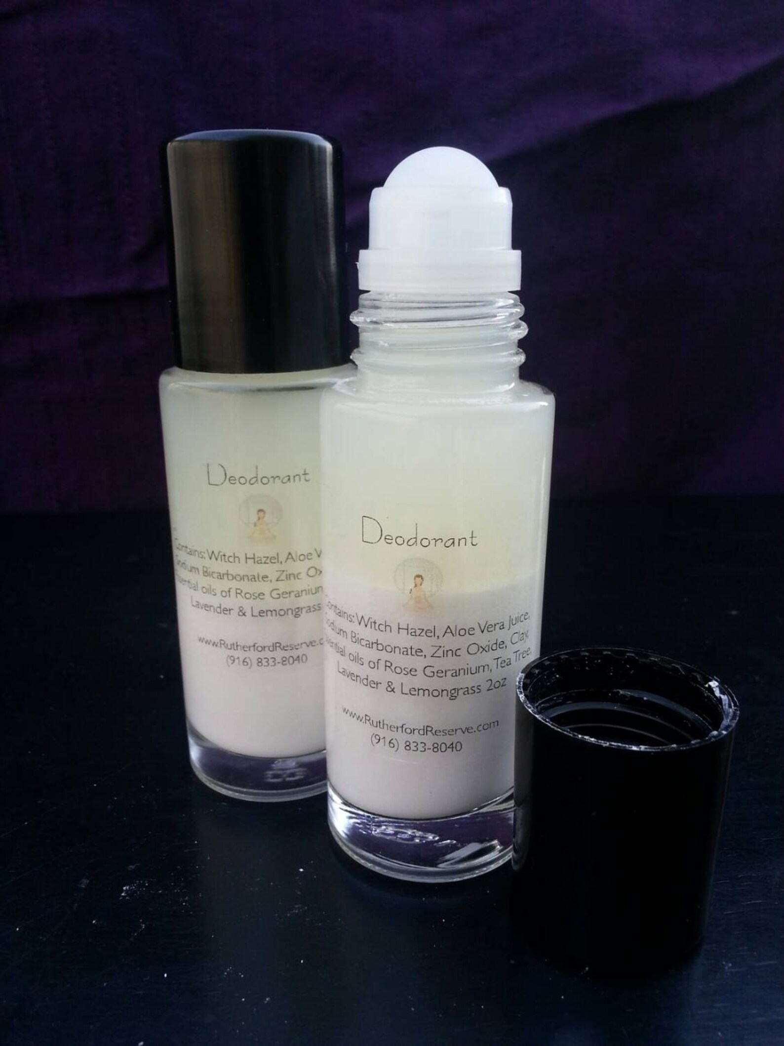 Liquid Roll-on Deodorant in Refillable Glass Bottle - Etsy