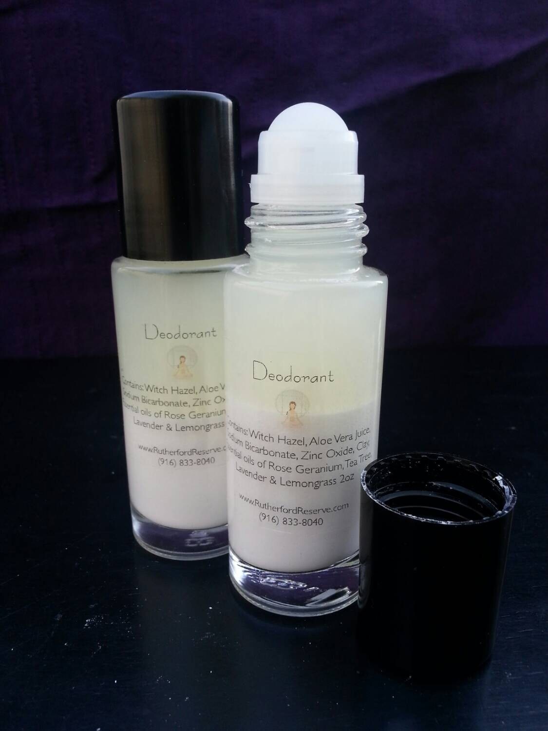 Liquid Roll-on Deodorant in Refillable Glass Bottle - Etsy