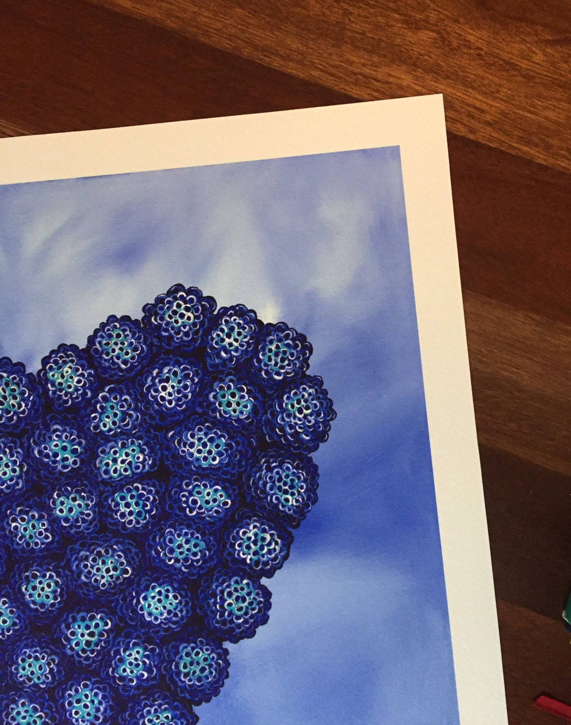 Blue Heart - Etsy