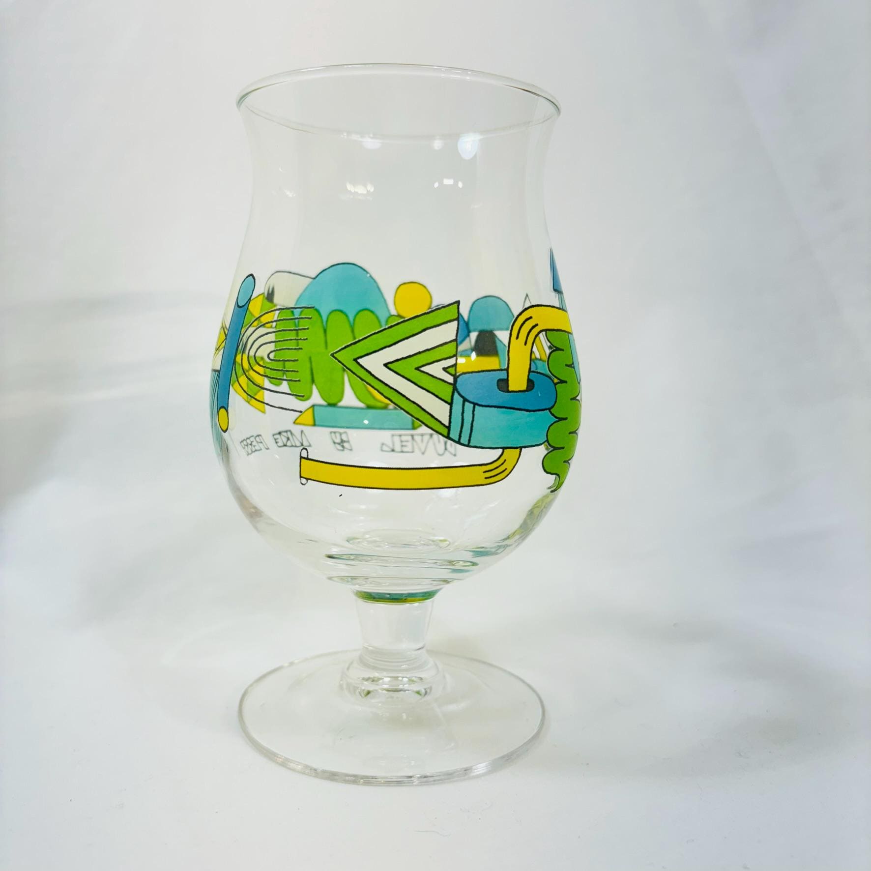 Rare Duvel Mike Perry Artist Series Limited Edition Beer Glass - Etsy