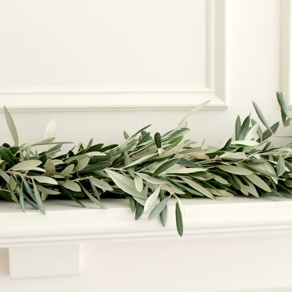 Olive Leaf Garland - Etsy