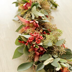 Handmade Fresh Premium Winter Garland – for Wedding, Home Decor ...