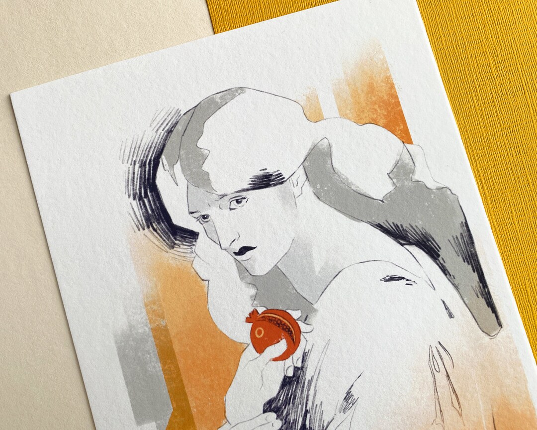 Proserpine Illustration - Persephone, Pre-raphaelite, Greek Mythology ...