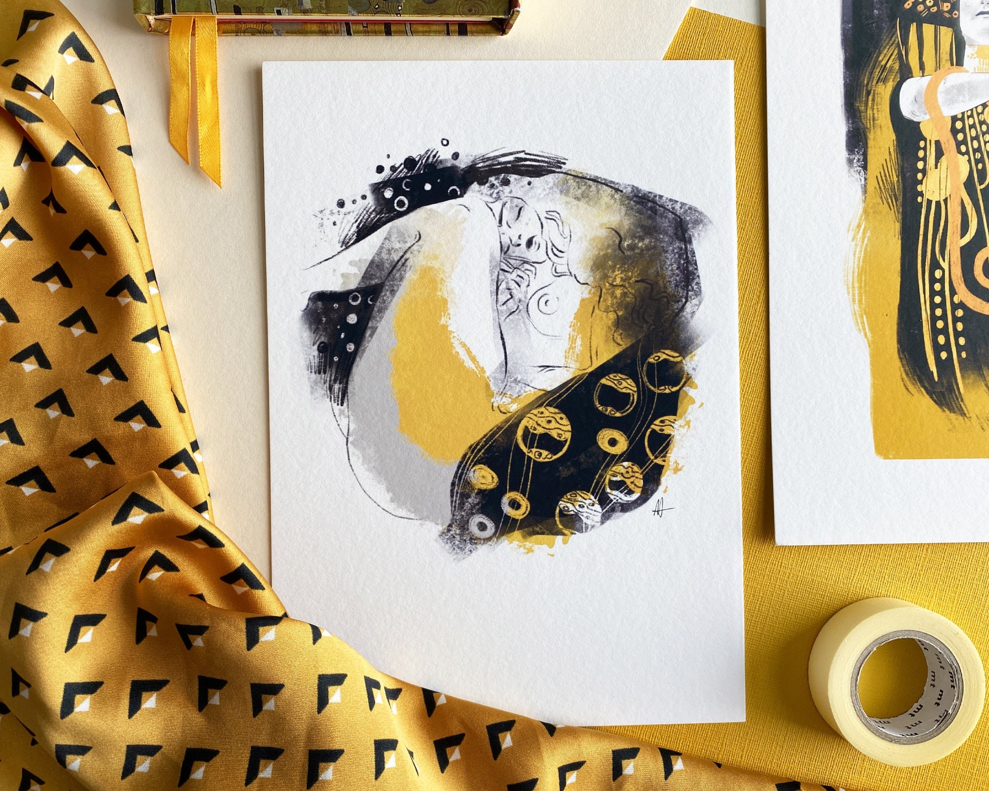 Danae Klimt Painting