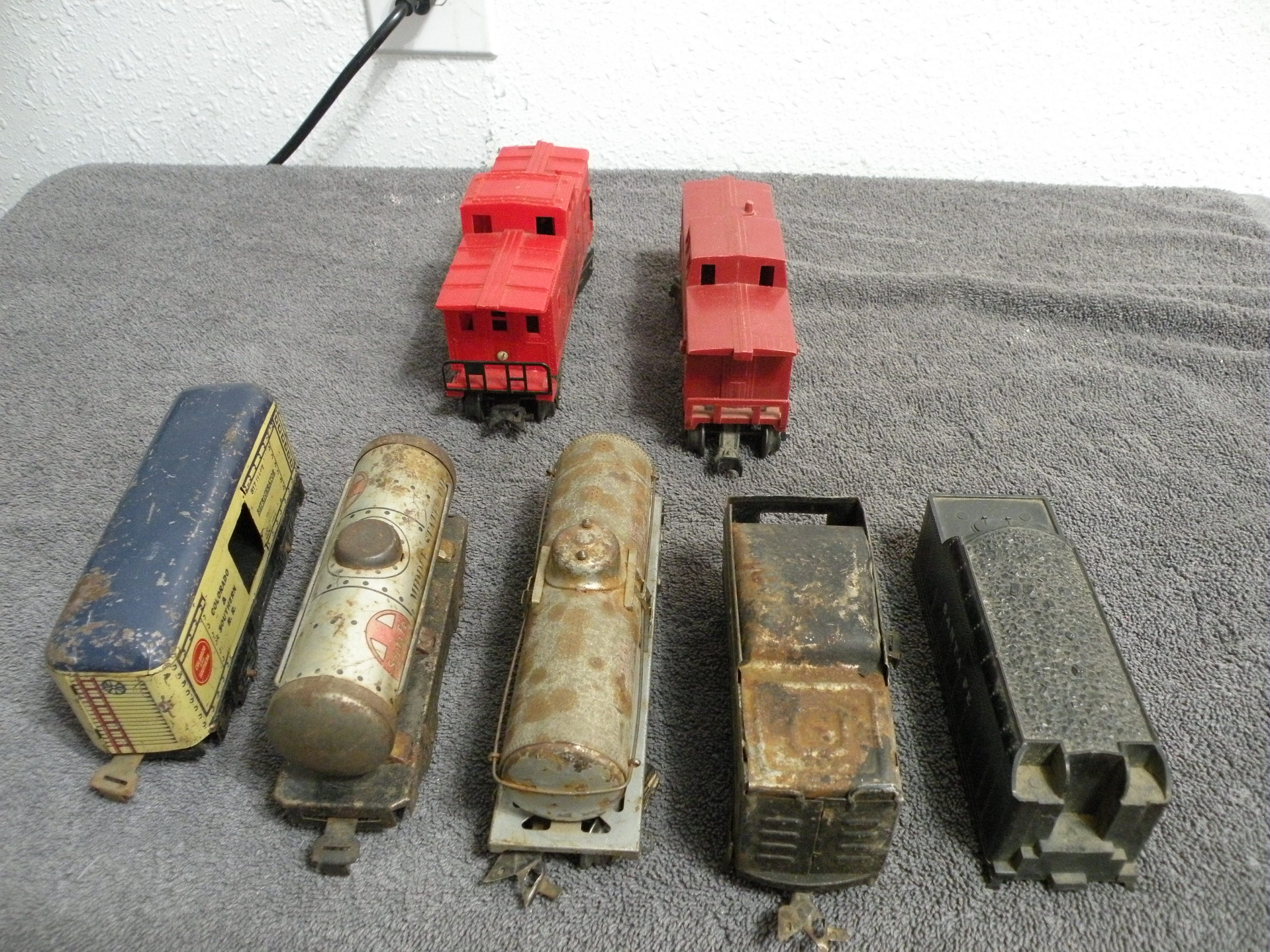 Marx Train Cars & Cabooses. - Etsy