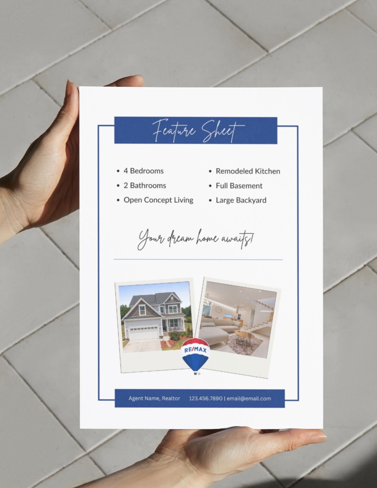 REMAX Branded Open House Kit Open House Real Estate Kit Open House ...