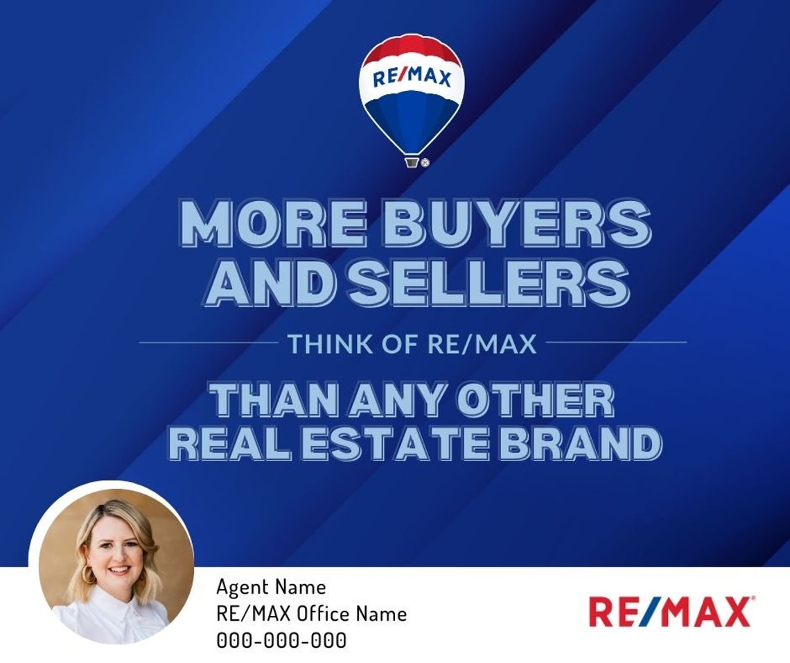 12 RE/MAX Brand Awareness Social Media Post Bundle. Real Estate ...