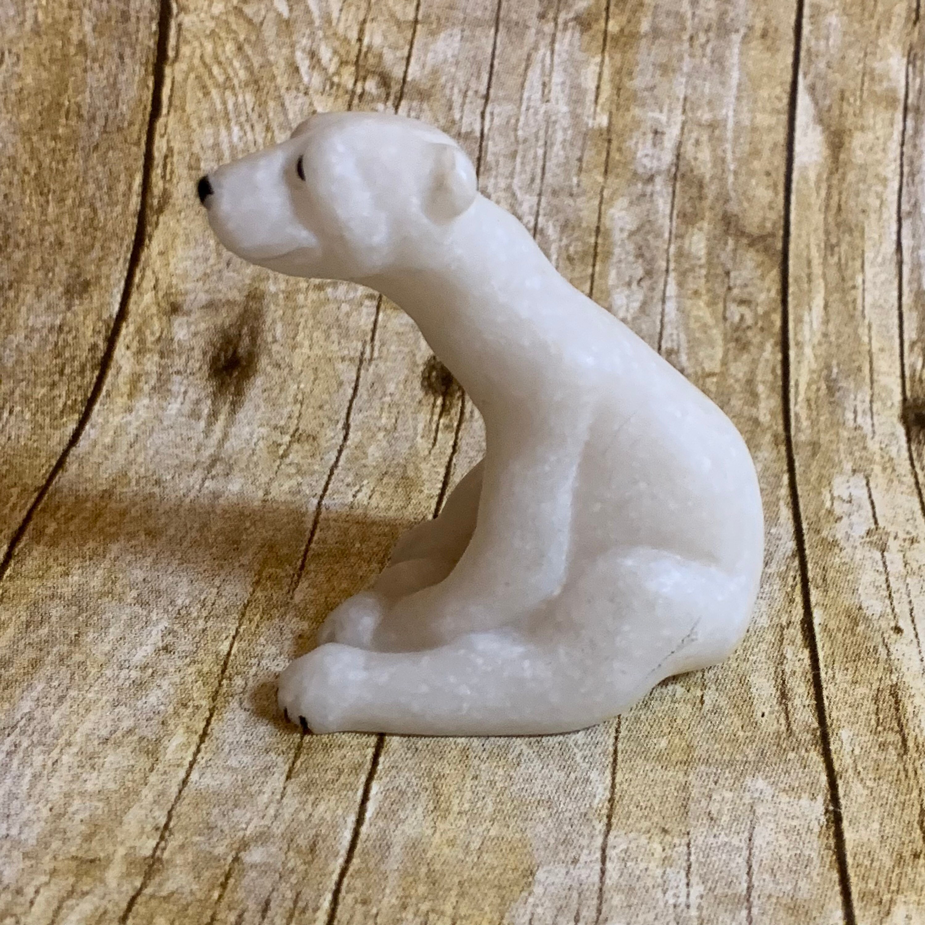 Vintage 2000 Quarry Critters Paulie Polar Bear Figurine Second - Etsy