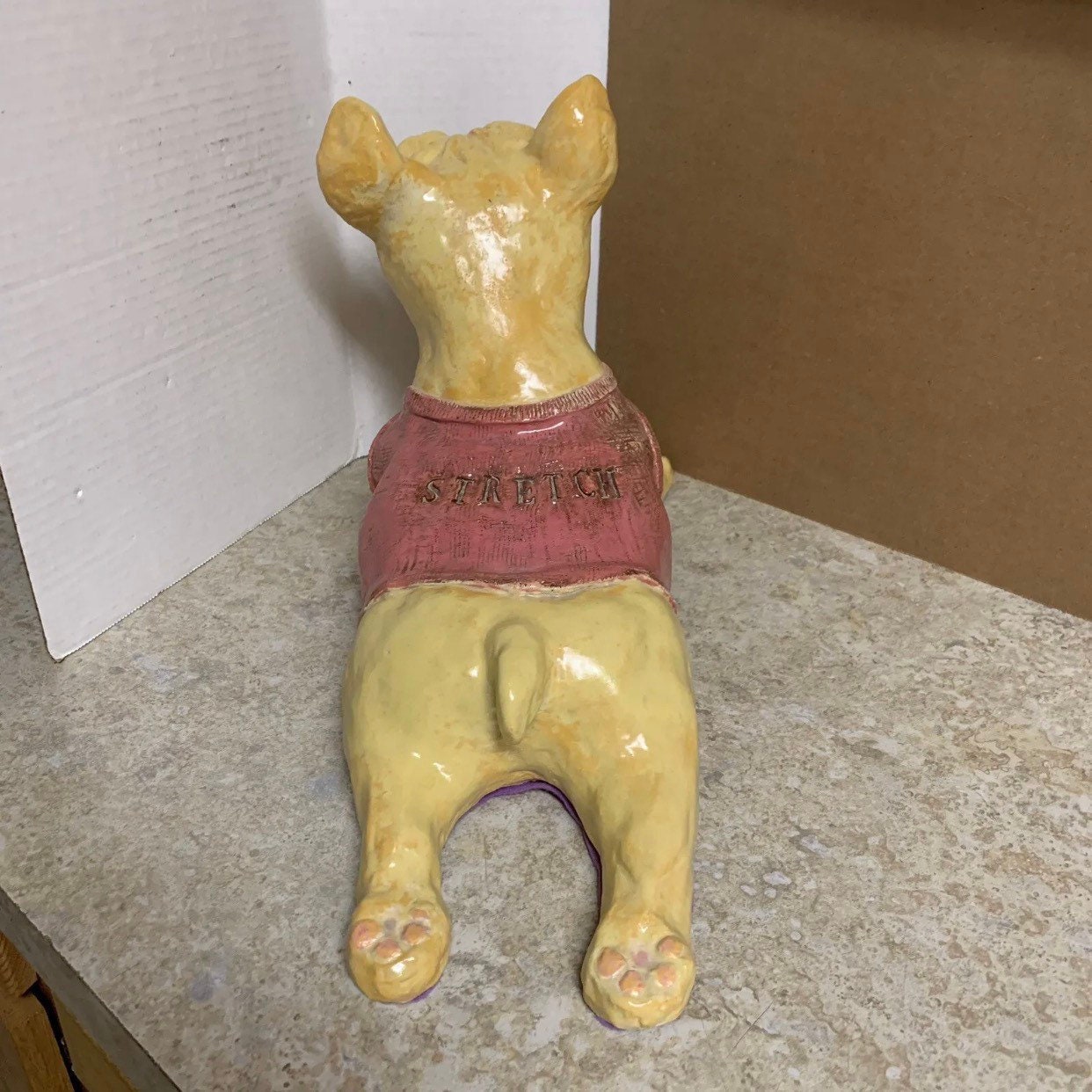 Stretch Yoga French Bulldog Statue Garden Gnome Yard Decor Dog - Etsy