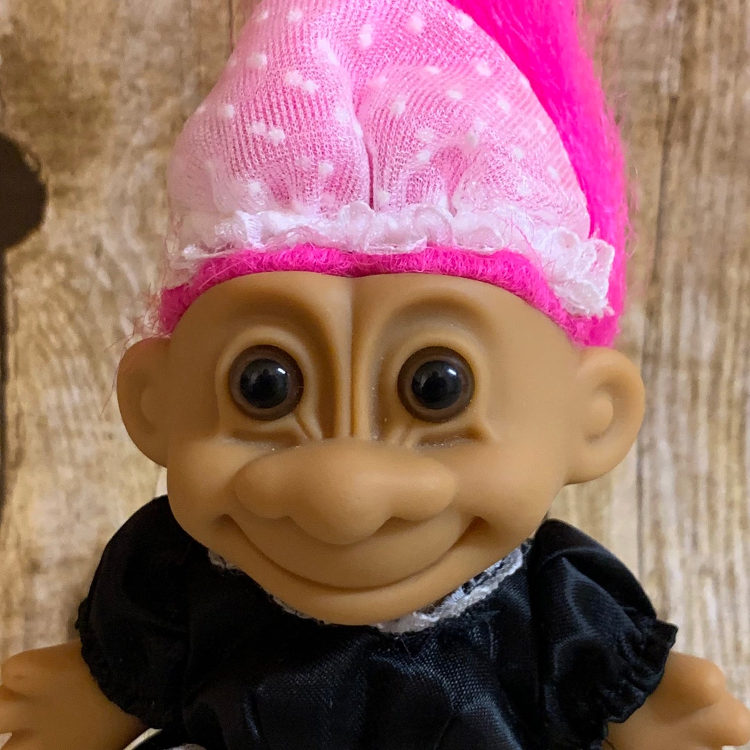 Russ French Maid Troll Doll 18544 - Etsy