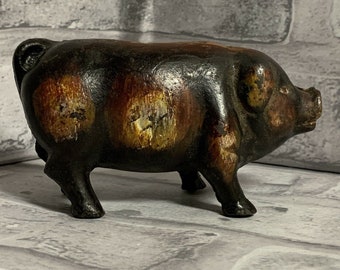 Cast Iron Pig - Etsy