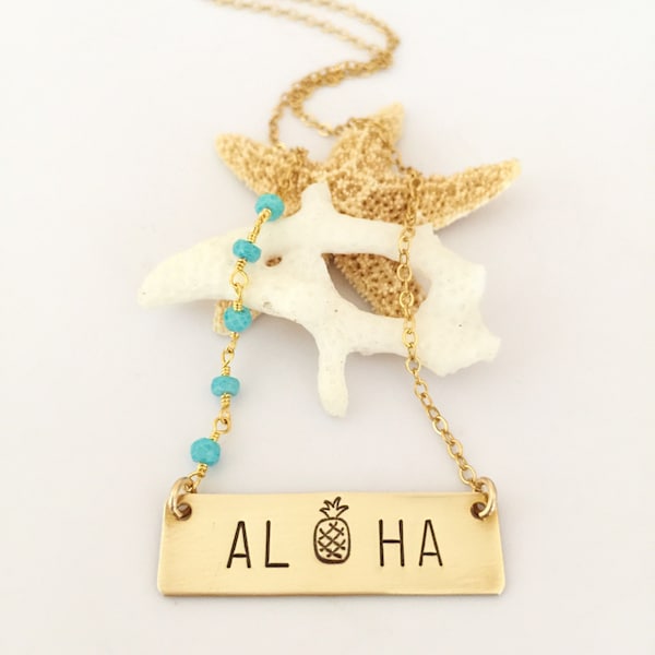 Aloha Necklace - Etsy