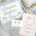 Embroidered Custom Baby Hospital Bassinet Name Card Announcement Tag ...