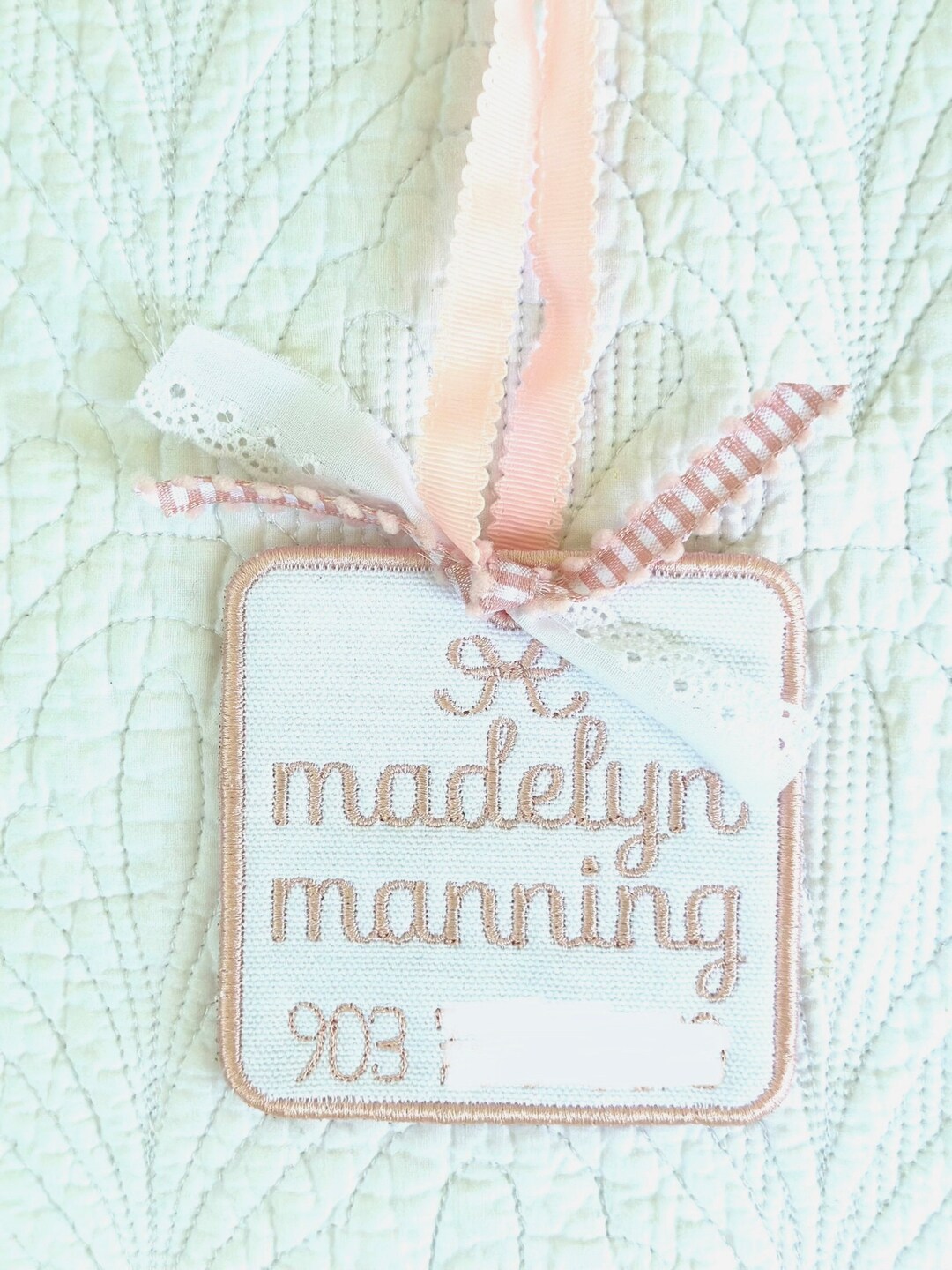 Custom Bag Tag Name Tag Perfect for Backpacks, School Bag, Church ...