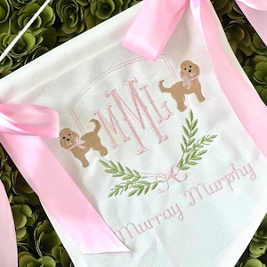 Custom Baby Banner With DOG Baby Banner, Welcome Banner, Hospital Door ...