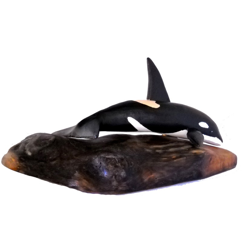 Orca Wood Carving - Etsy