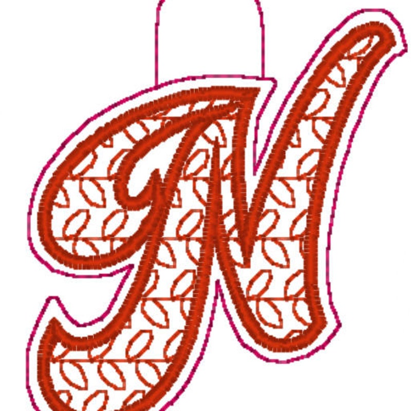 N Alphabet Keychain - Etsy