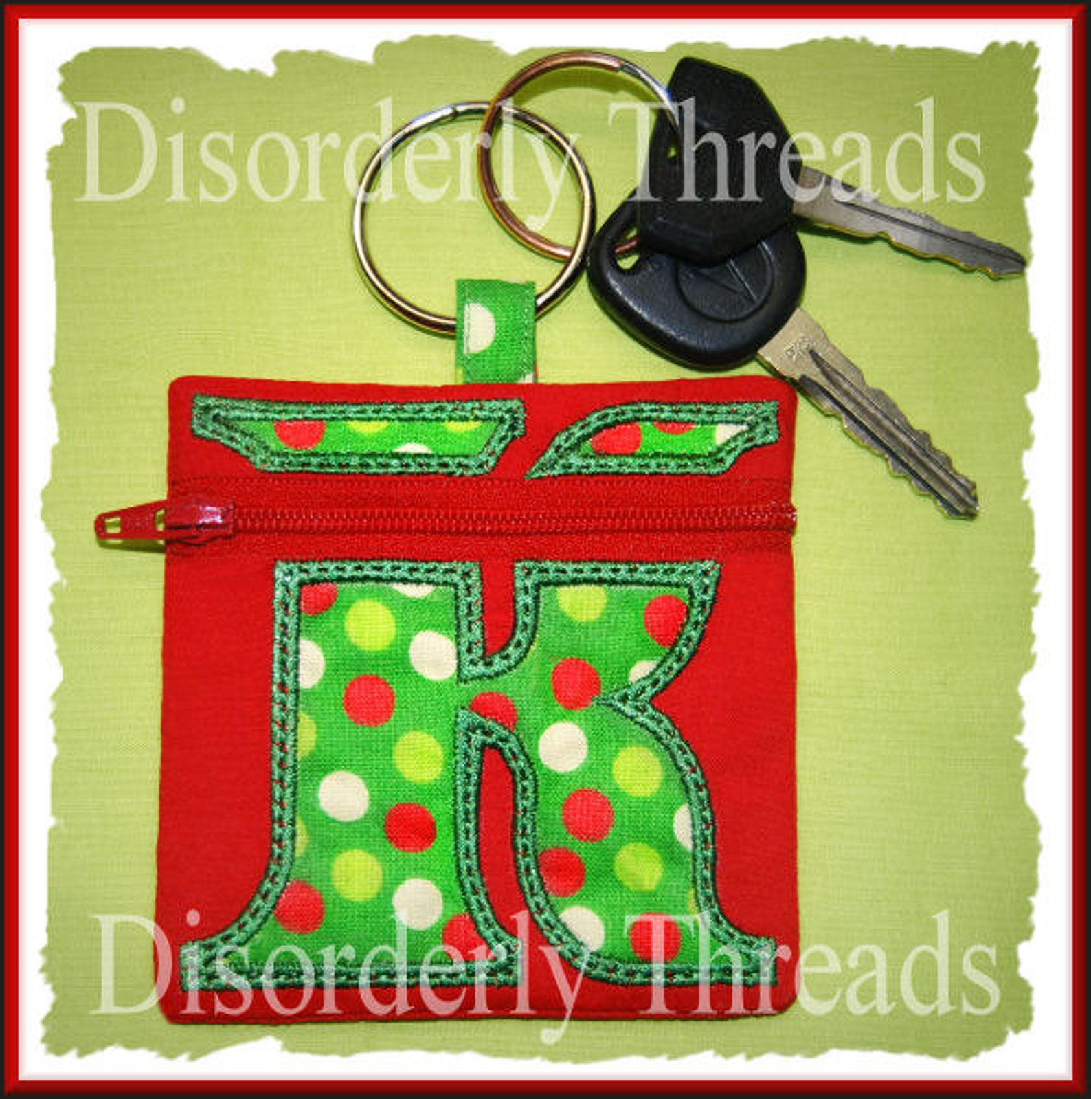 Alphabet Letter R Zippered Bag 4x4 xxx vip pes jef | Etsy