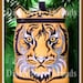 Tiger Zippered Bag! 6x8.5" Xxx Vip Pes Jef Hus Exp Dst Sew Formats ...